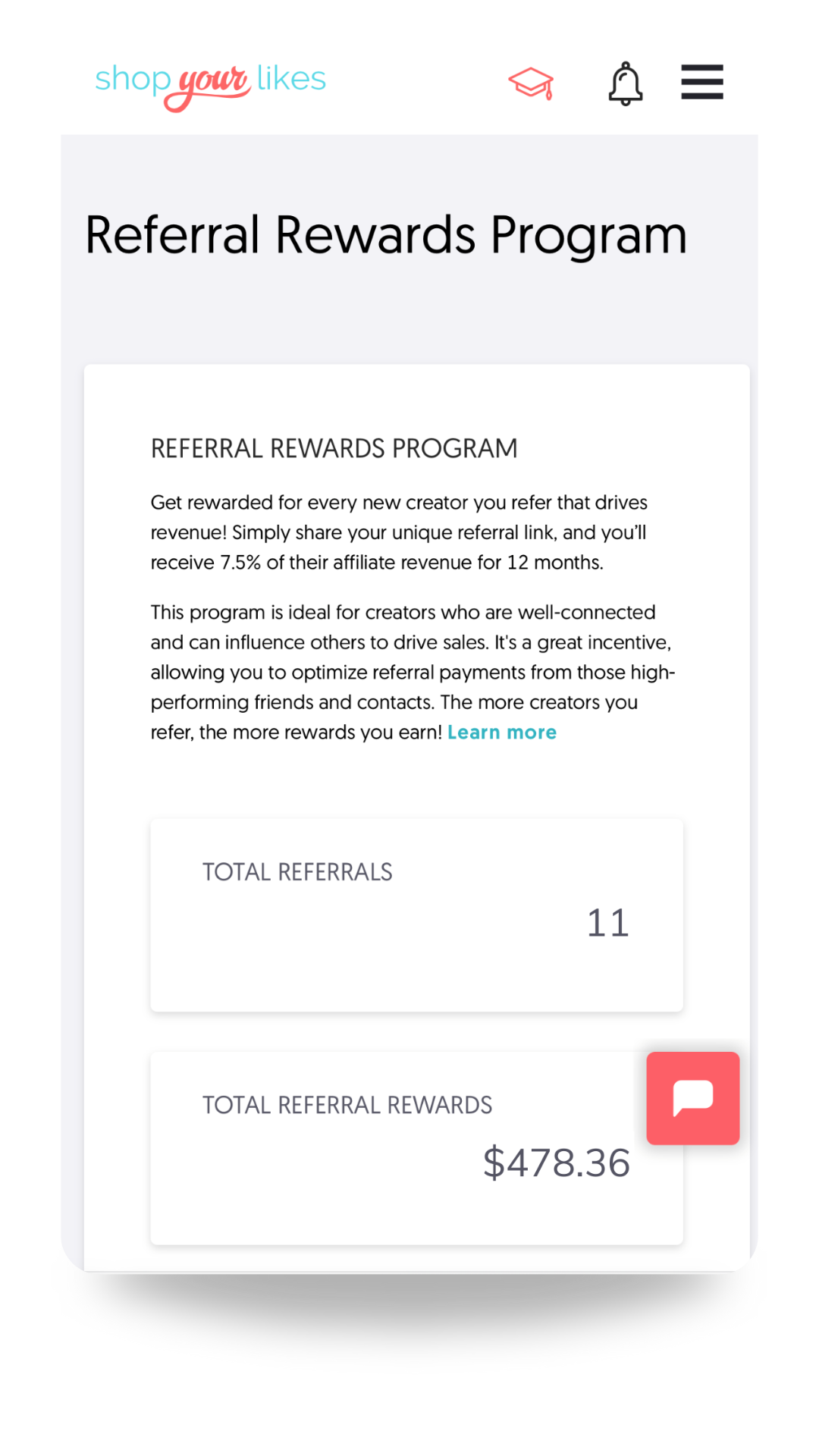 New ShopYourLikes Referral Rewards Program - ShopYourLikes